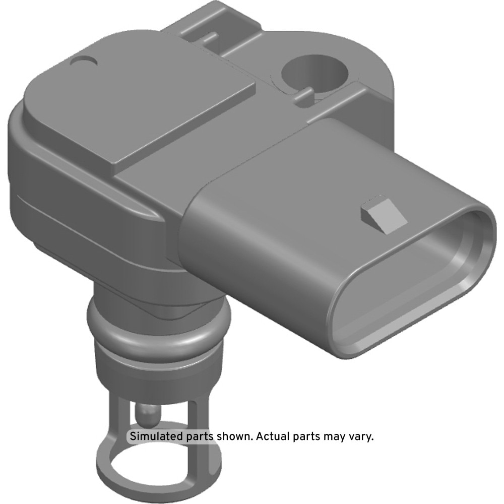 GM Genuine Parts Intake Air Pressure and Temperature Sensor | 12713907 ...