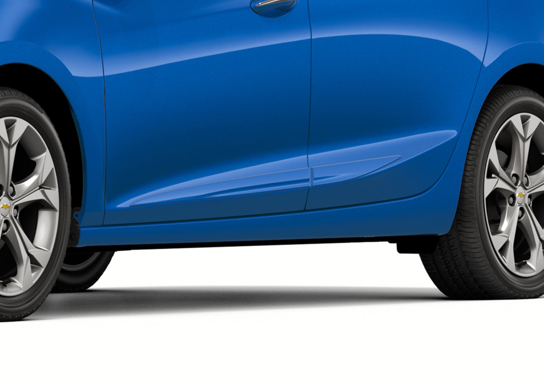 Front and Rear Smooth Door Moldings in Kinetic Blue Metallic | 84207348 ...