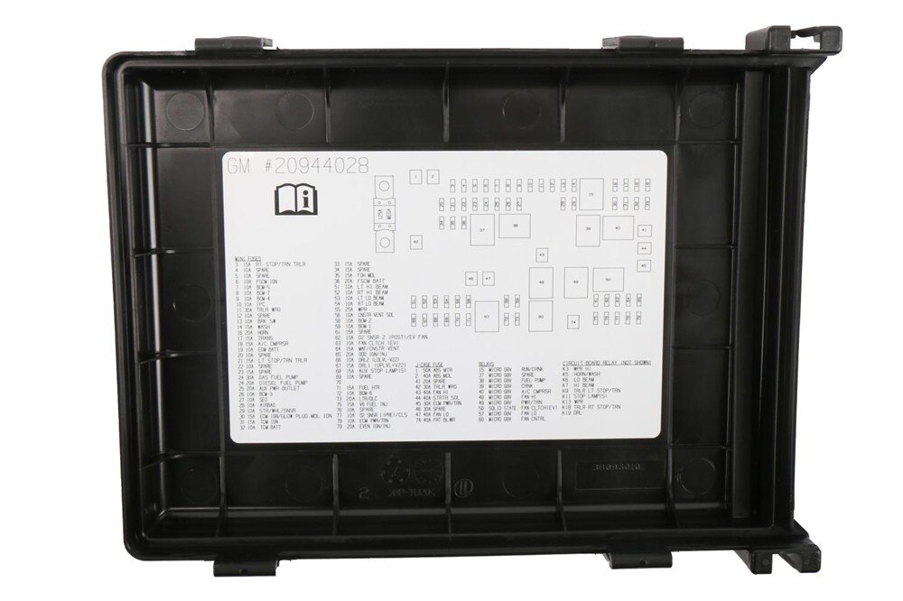 GM Genuine Parts Accessory Wiring Junction Block Cover | 20944028 | GM ...