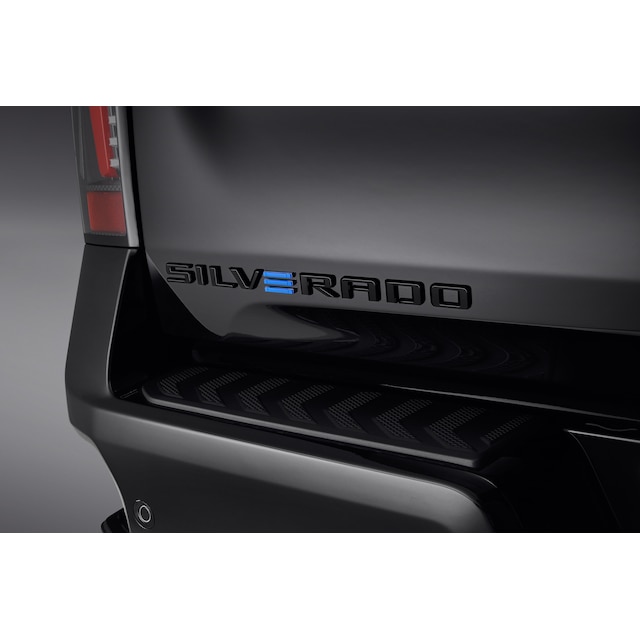 Silverado EV Emblems in Black | 85632340 | Chevrolet Accessories