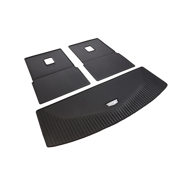 Integrated Cargo Liner in Jet Black with Cadillac Logo | 84229582 ...